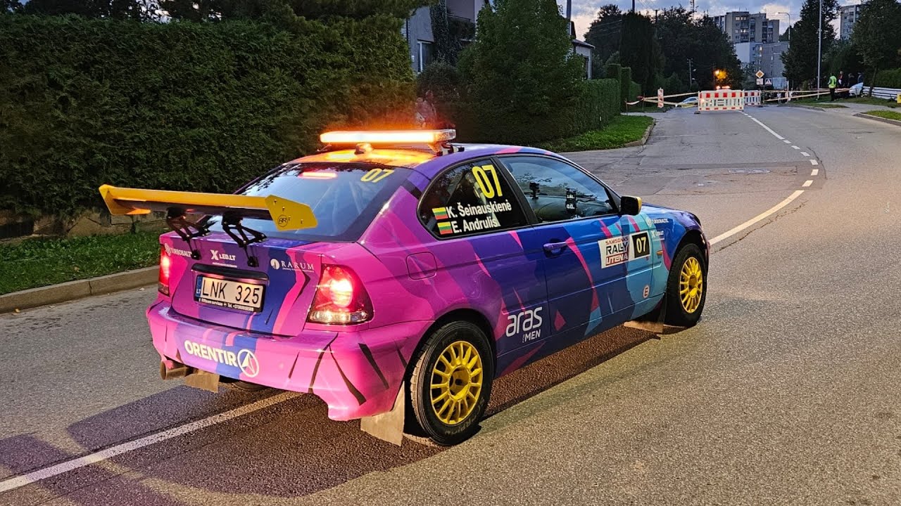 Samsonas Rally Utena 2023 | All crews | Pure sound - YouTube