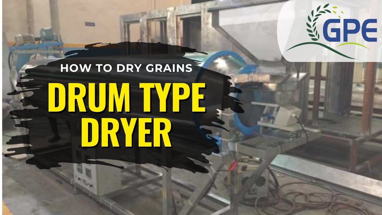 Semolina Drum Dryer Machine | High Efficiency Suji, Daliya & Maize ...
