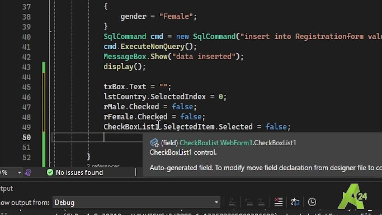 Complete CRUD Operation in ASP.NET C# With SQL Server Step By Step Af ...