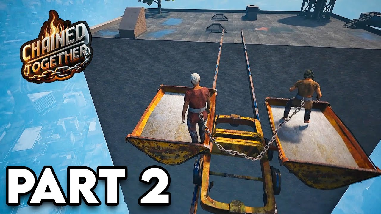 Chained Together Funny Moments Full Game Part 2 - YouTube