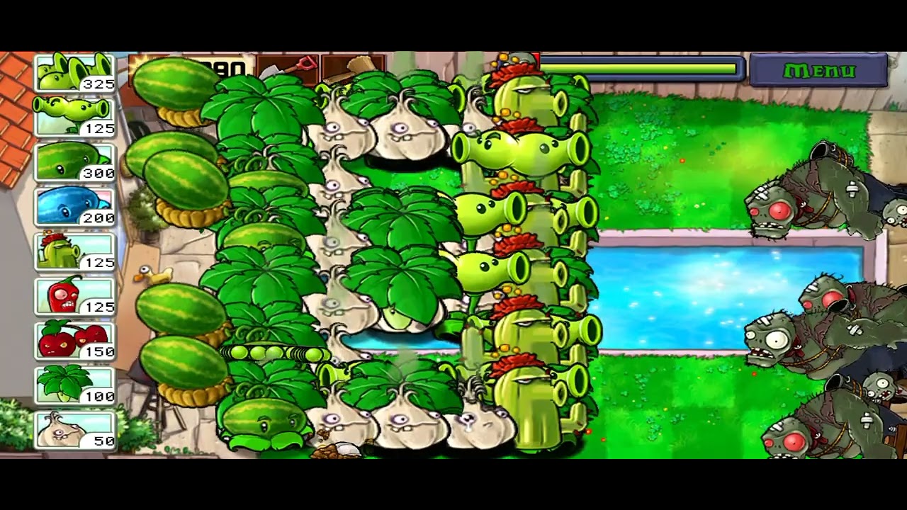Plants vs Zombies mod menu 999 #pvz1 Pea Amazing - YouTube