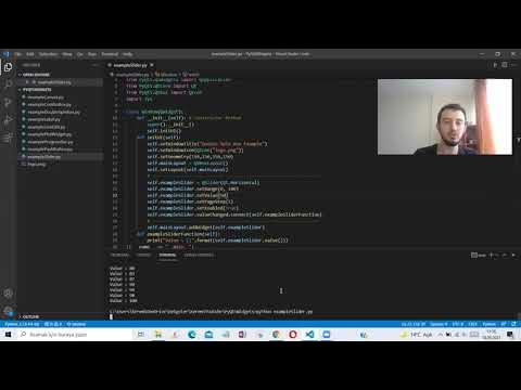 PyQt5 : Slider Kullanımı (QSlider) #8 #pyqt5 #qslider #python #pyqtqwidgets #widget - YouTube