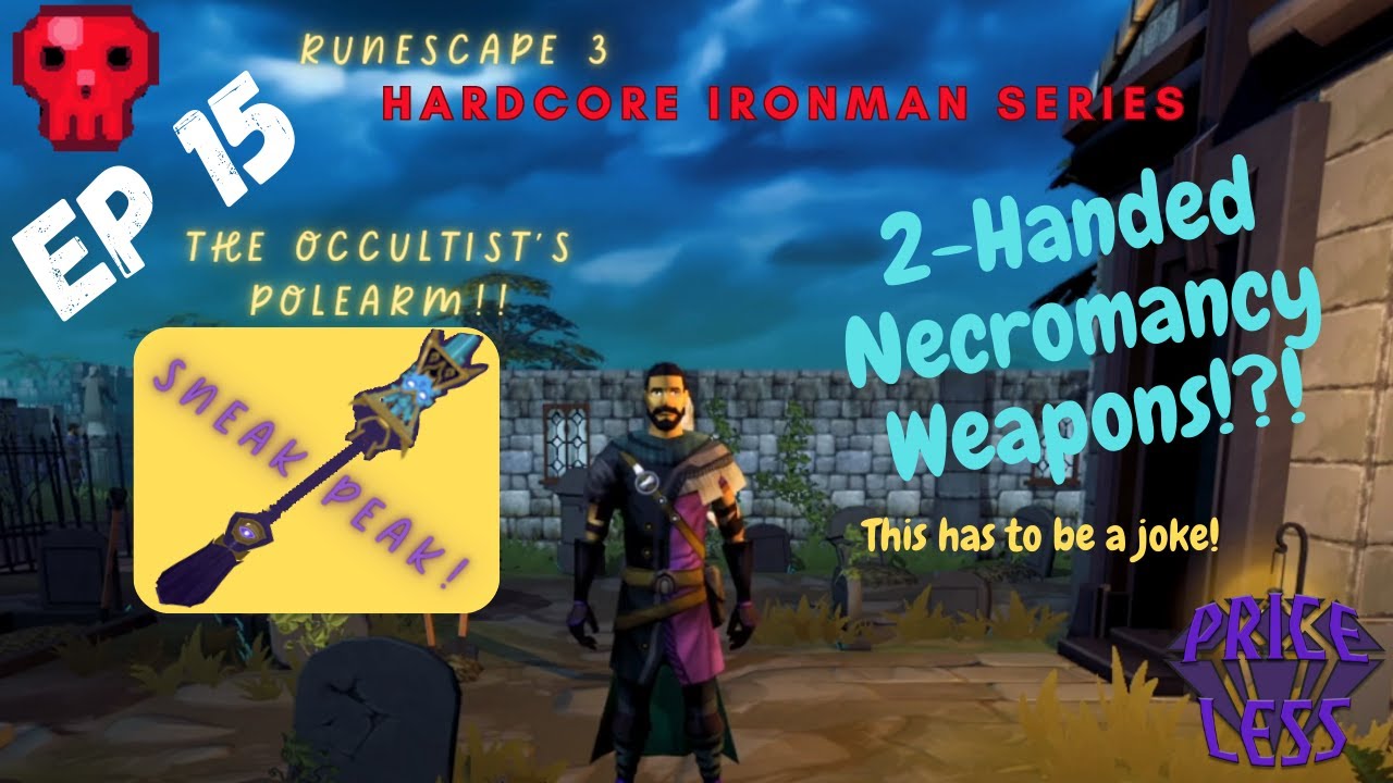Necromancy, Weapons and Barrows Brothers | RuneScape 3 Hardcore Ironman ...