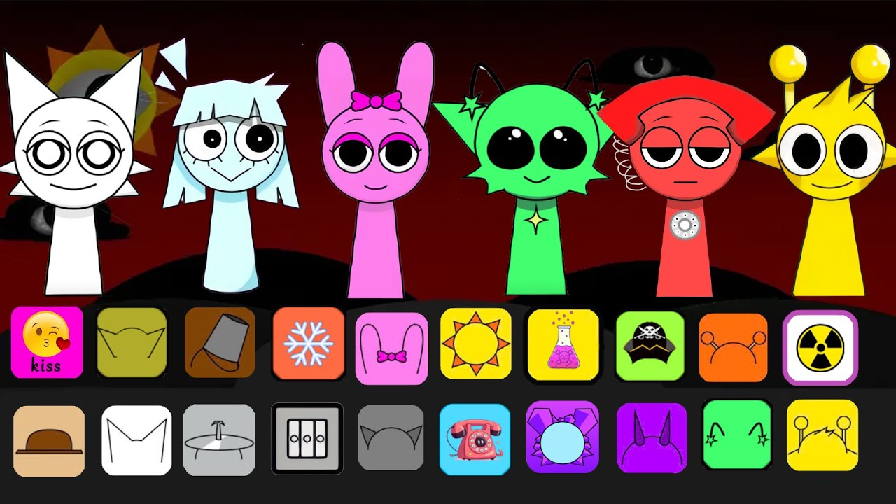 Sprunki OC ALL Phases - EVERYONE IS LAUGHING BUT RED TV ISN'T FUNNY ...