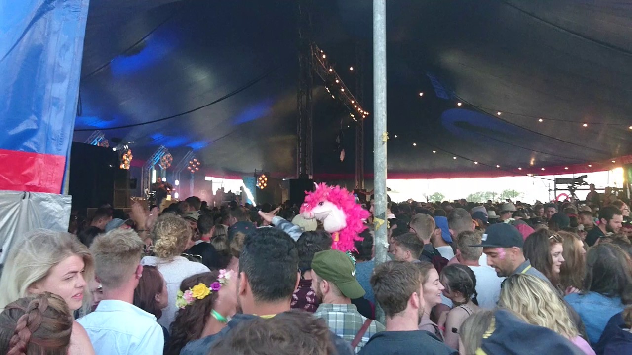 Shy-fx at the BBC introducing stage Glasto 2017 - YouTube