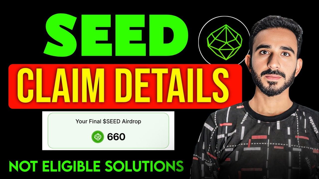 Seed Airdrop Claim | Seed Airdrop Not eligible Update | Seed Allocation ...