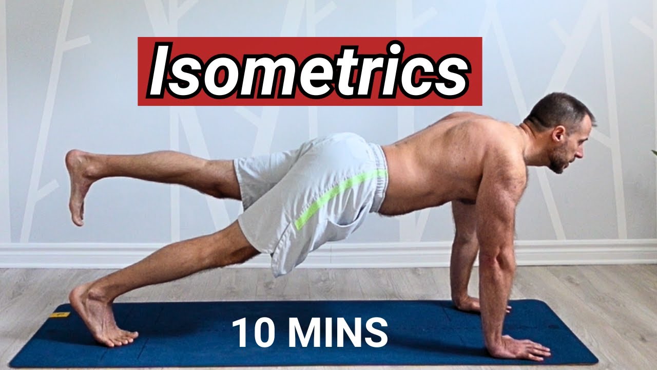 10 MINUTE ISOMETRIC FULL BODY WORKOUT For Beginners At Home | - YouTube