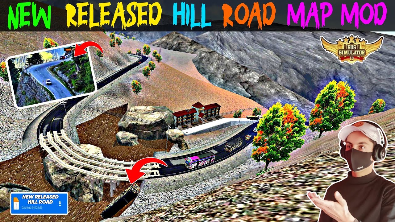 Map Mod Bussid 4.2 - New Released Hill Road Map Mod For Bus Simulator ...