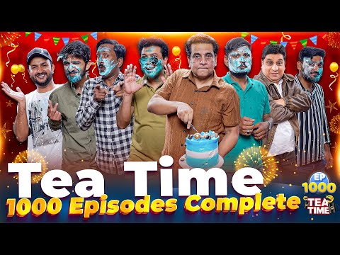 Congratulations! 🥳 Tea Time with Sajjad Jani Ke 1000 Episodes Complete Ho Gaye