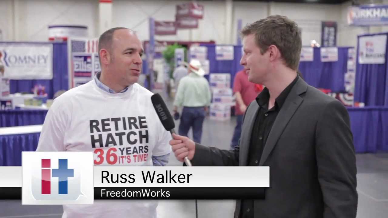 Russ Walker: PoliticIt Exclusive Interview with FreedomWorks VP - YouTube