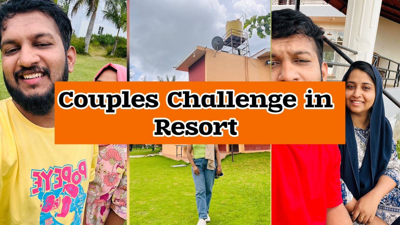 Couples Challenge in Ambara Rustic Resort | Funny challenge | see what ...