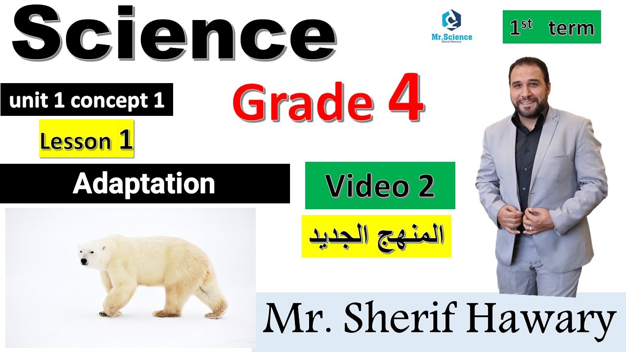 Science |Primary 4 | Adaptation and survival | Unit 1 concept 1 Lesson1 ...