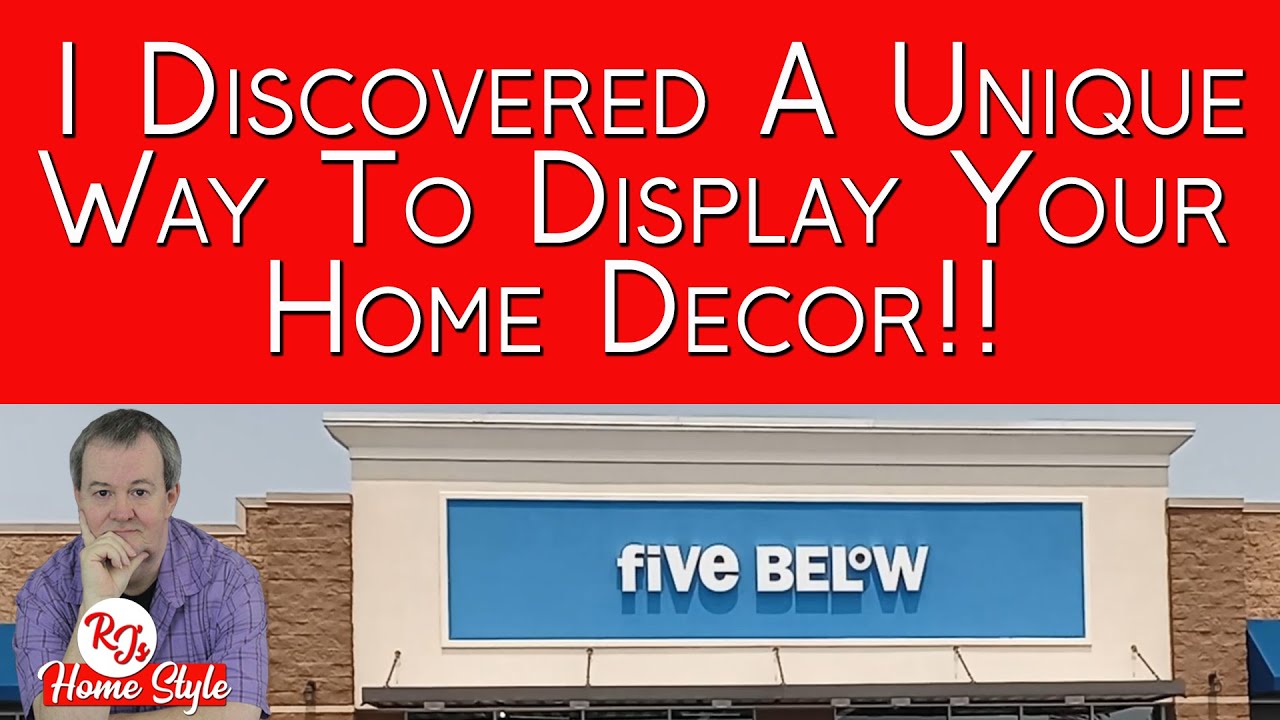 I Discovered A Unique Way To Display Your Home Decor!! - YouTube