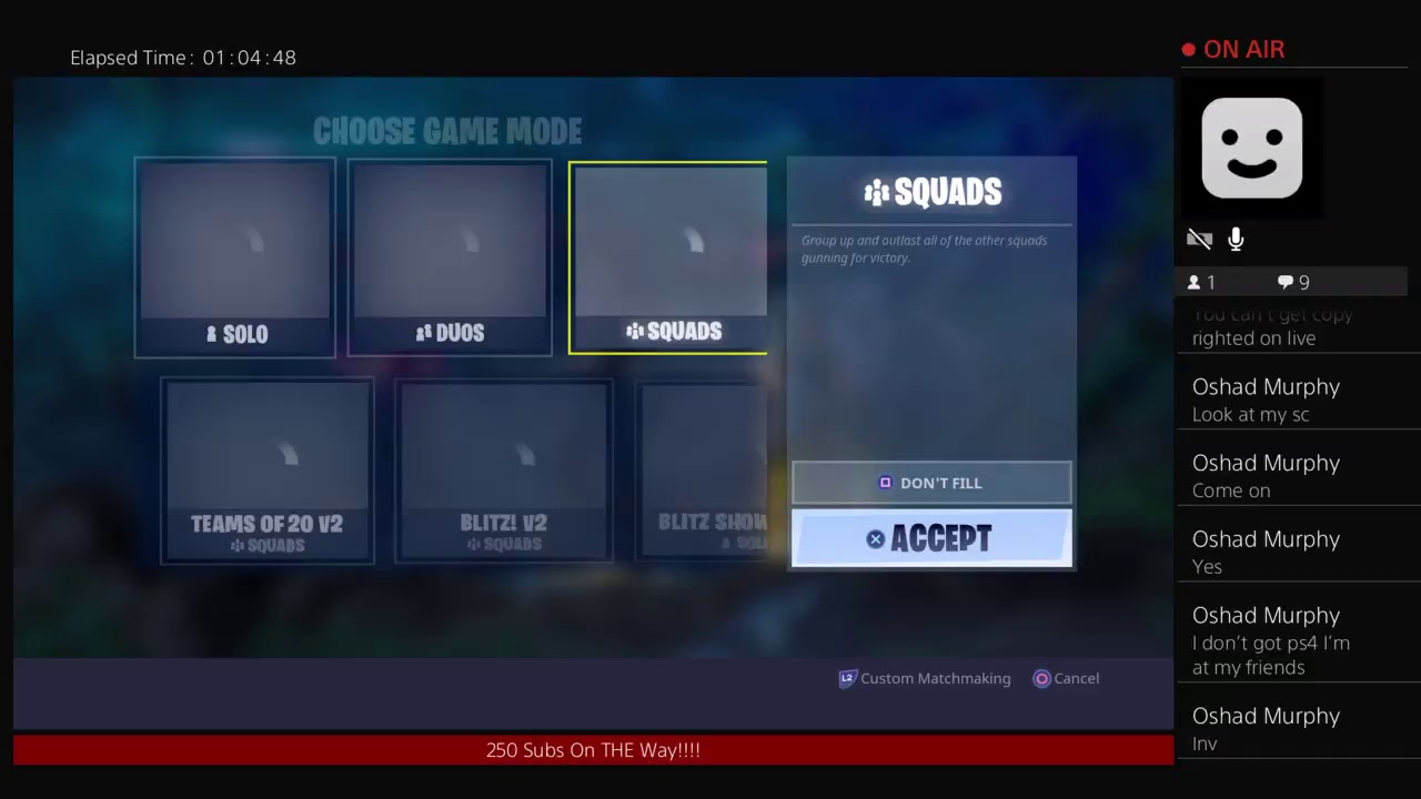 New Blitz Showdown Wins!Fortnite BR(PS4 Pro) Almost At 250 SubS! - YouTube