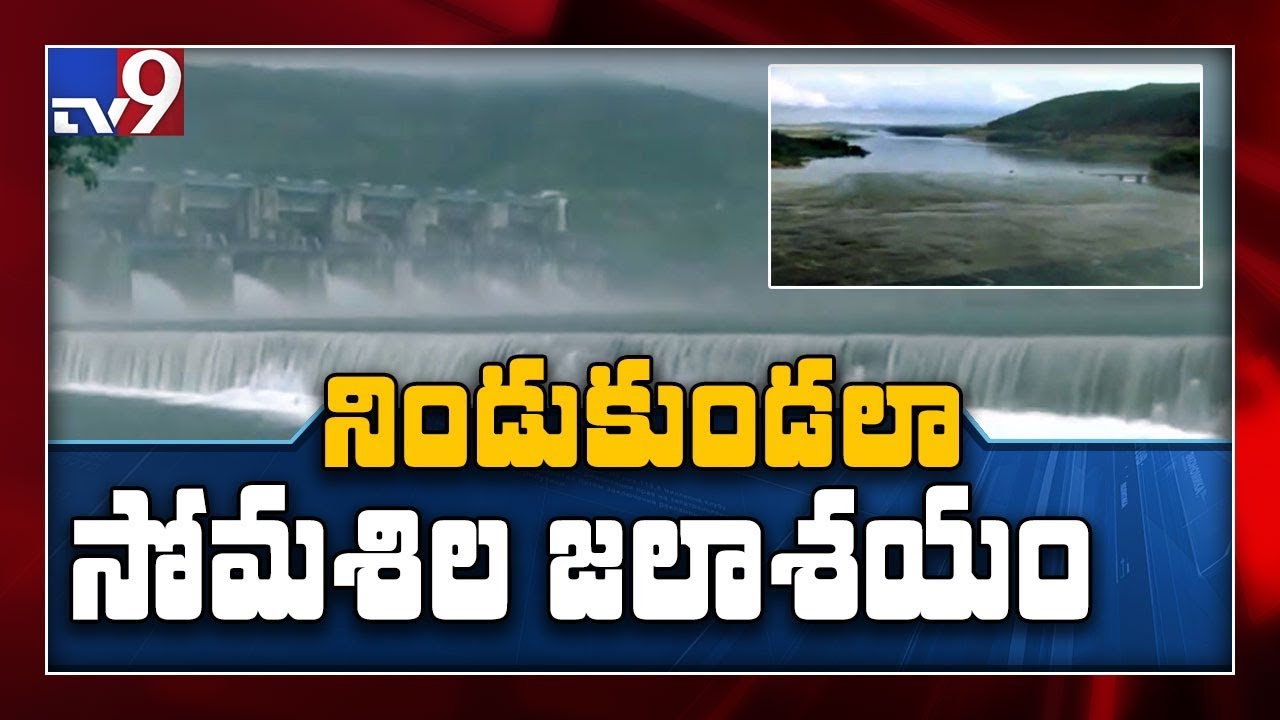 Somasila dam receives record level of water - TV9 - YouTube