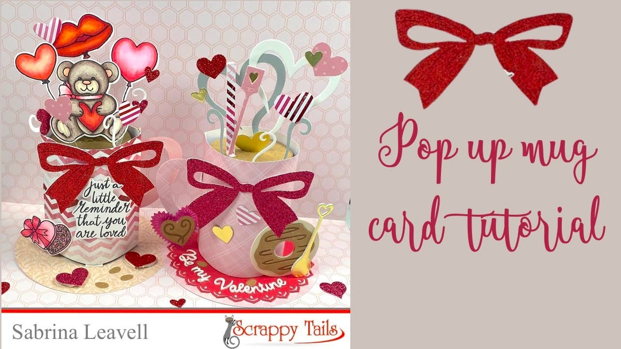 Pop up Mug Cards - YouTube
