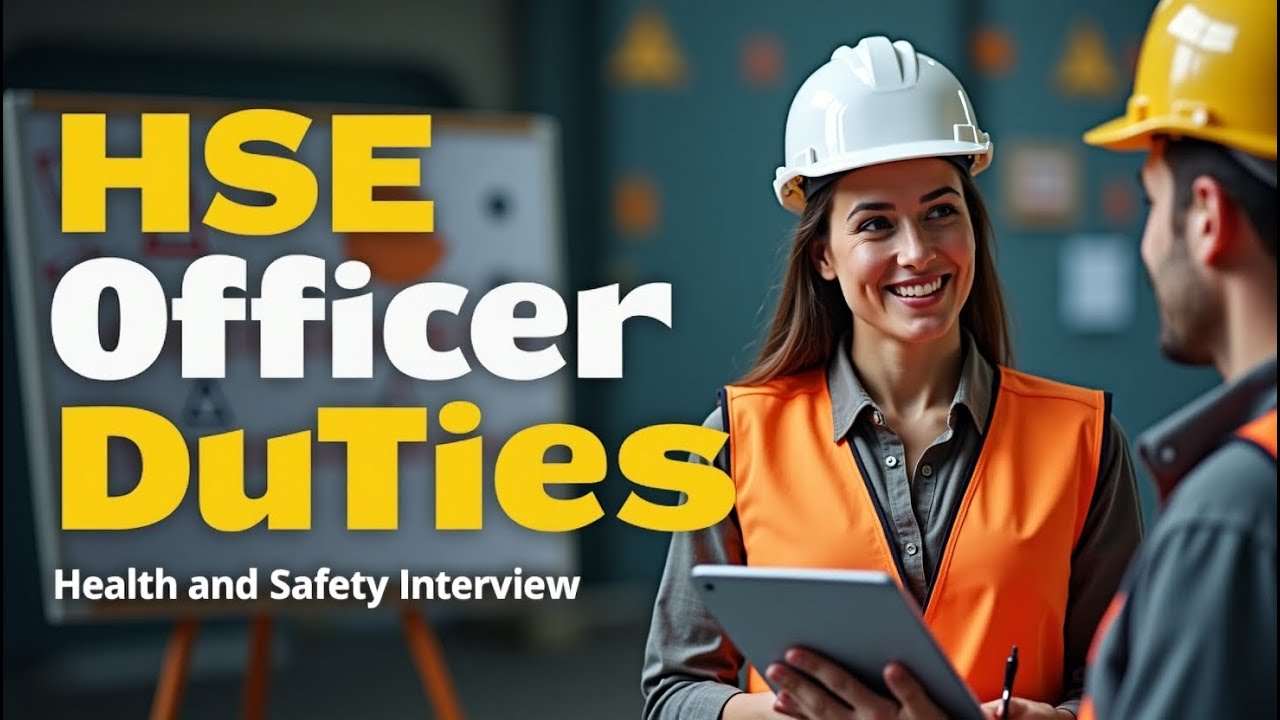 HSE OFFICER Duties | Responsibilities - YouTube