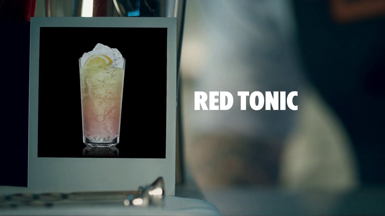 RED TONIC DRINK RECIPE - HOW TO MIX - YouTube