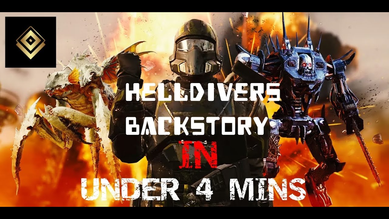 Helldivers Backstory in UNDER 4 MINS - Helldivers Lore - YouTube