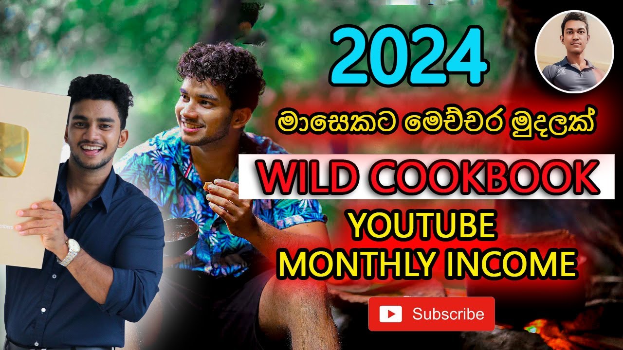 Wild Cookbook YouTube monthly income I wild cookbook monthly income I ...
