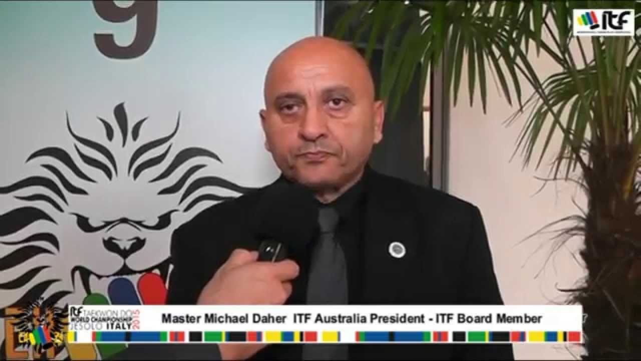 21 Interview with ITF Australia President Master Michael Daher - YouTube