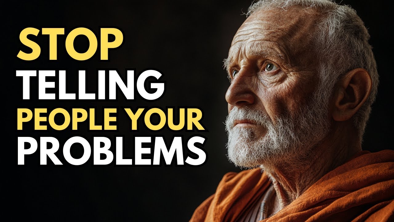 Stop Telling People Your Problems: Stop Seeking Sympathy | Stoic Wisdom ...