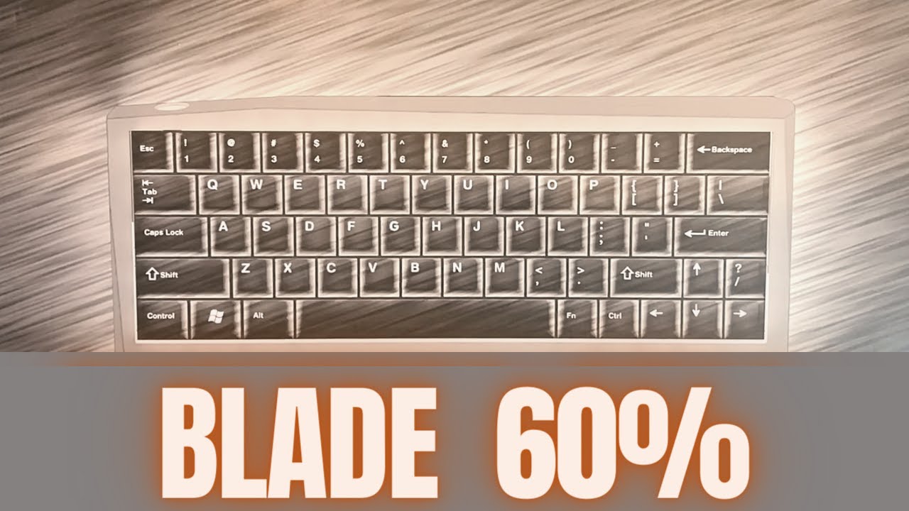 KBDFans BLADE 60% keyboard, Quick Unbox/Build/Sound test - YouTube