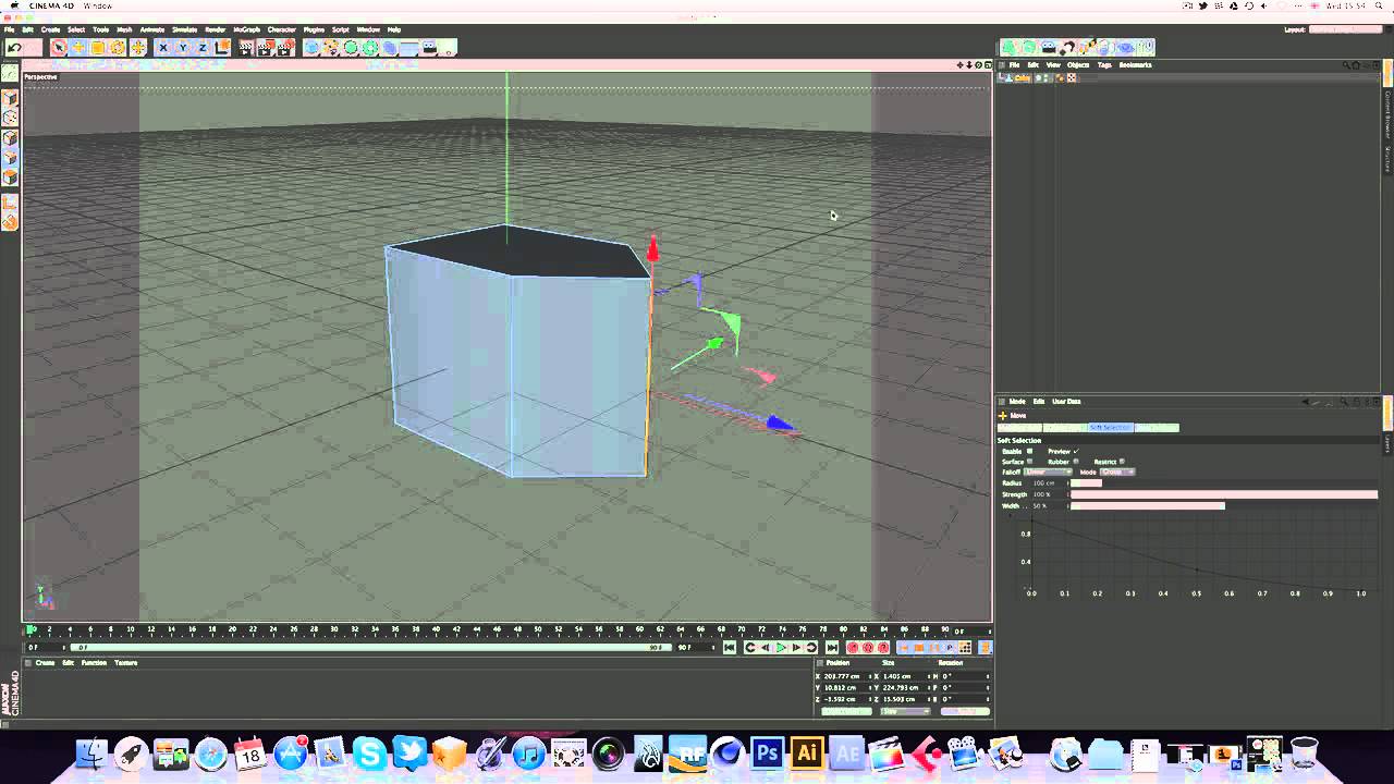 Modelling techniques: 2 - Polygon tools (part 1) (Cinema 4D) - YouTube