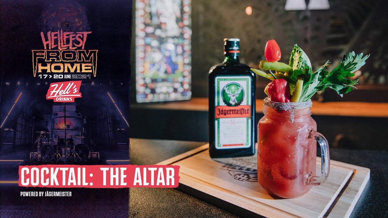 Hell's Drinks - The Altar (bloody mary cocktail) - Hellfest From Home ...
