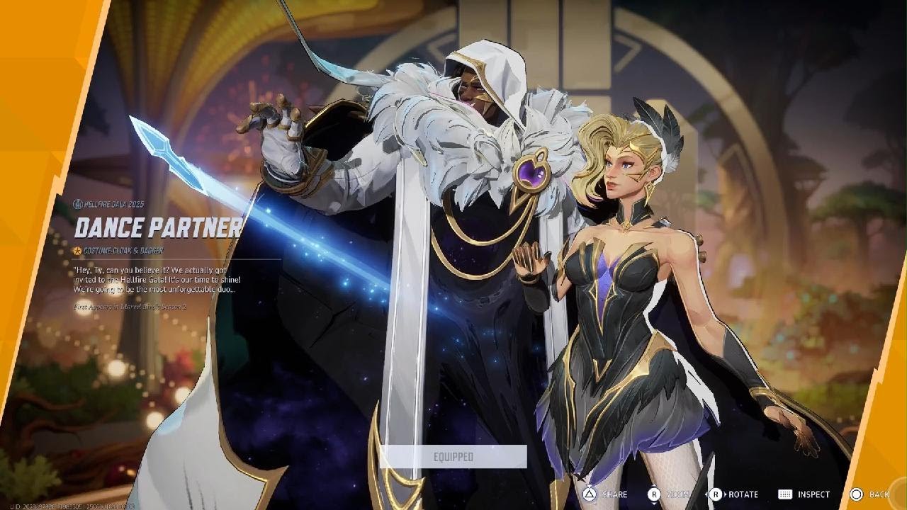 Marvel Rivals Cloak and Dagger Dance Partner Skin Acquired - YouTube