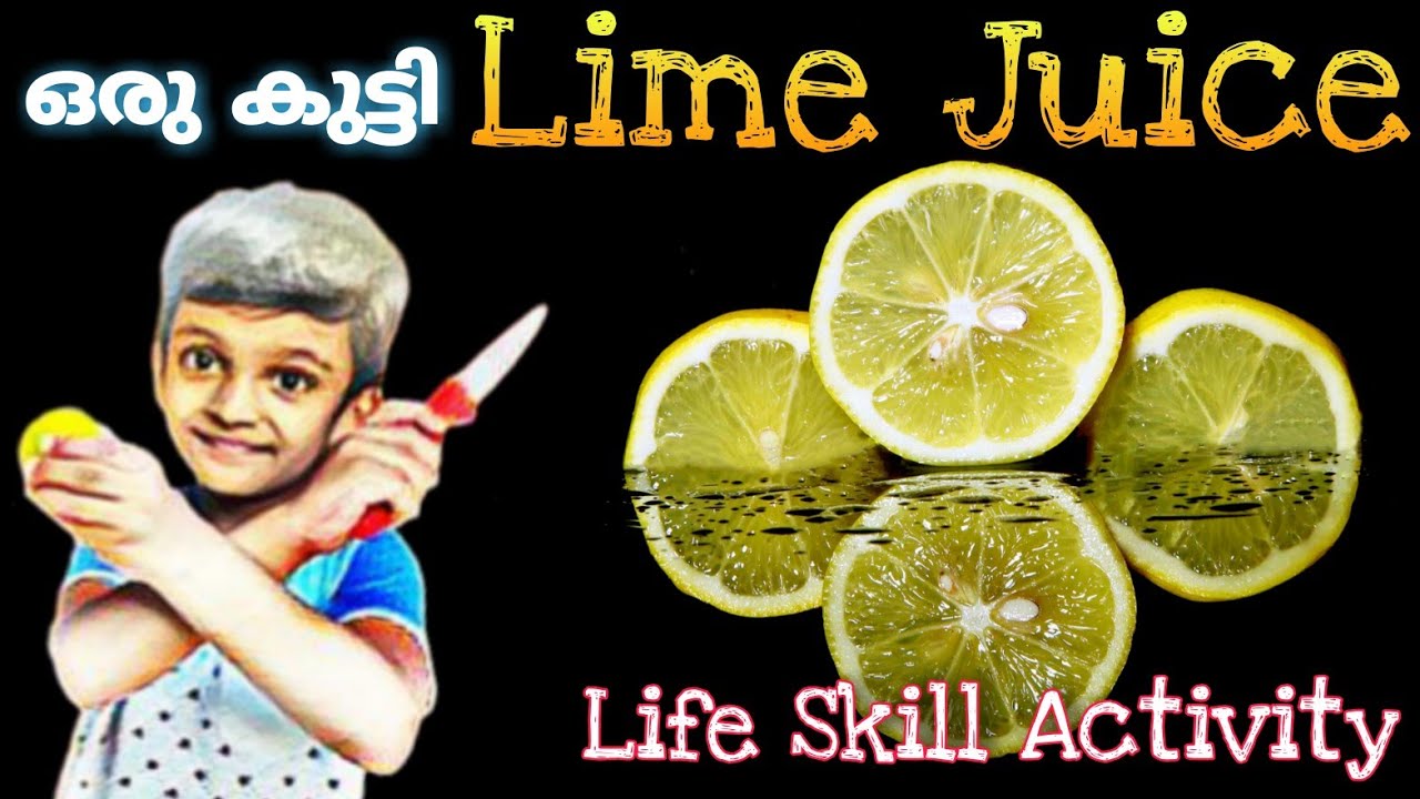 Lime Juice Recipe | Life Skill Activity | Lemon Juice Making in Minutes ...