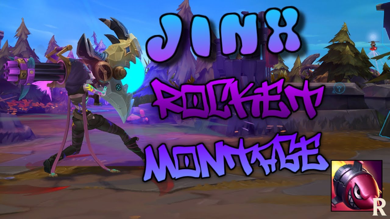 Jinx Rocket Montage | Cross-Map Snipes! - YouTube