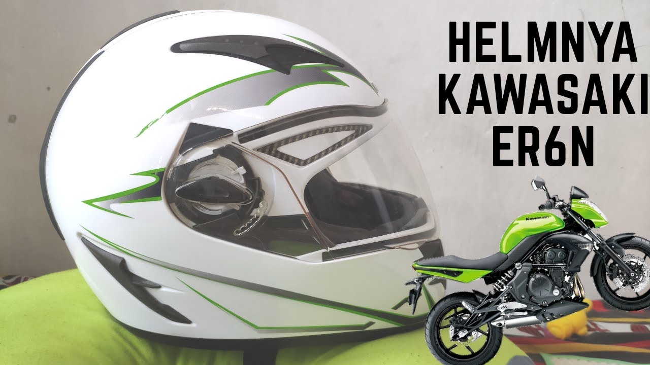 Helm Bawaan Moge Kawasaki - YouTube