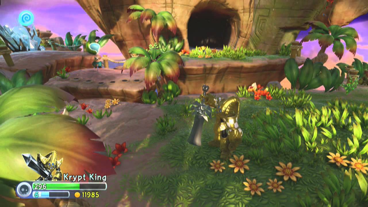 Skylanders Trap Team:Nitro Krypt King Swarm Summoner Upgrade Path - YouTube