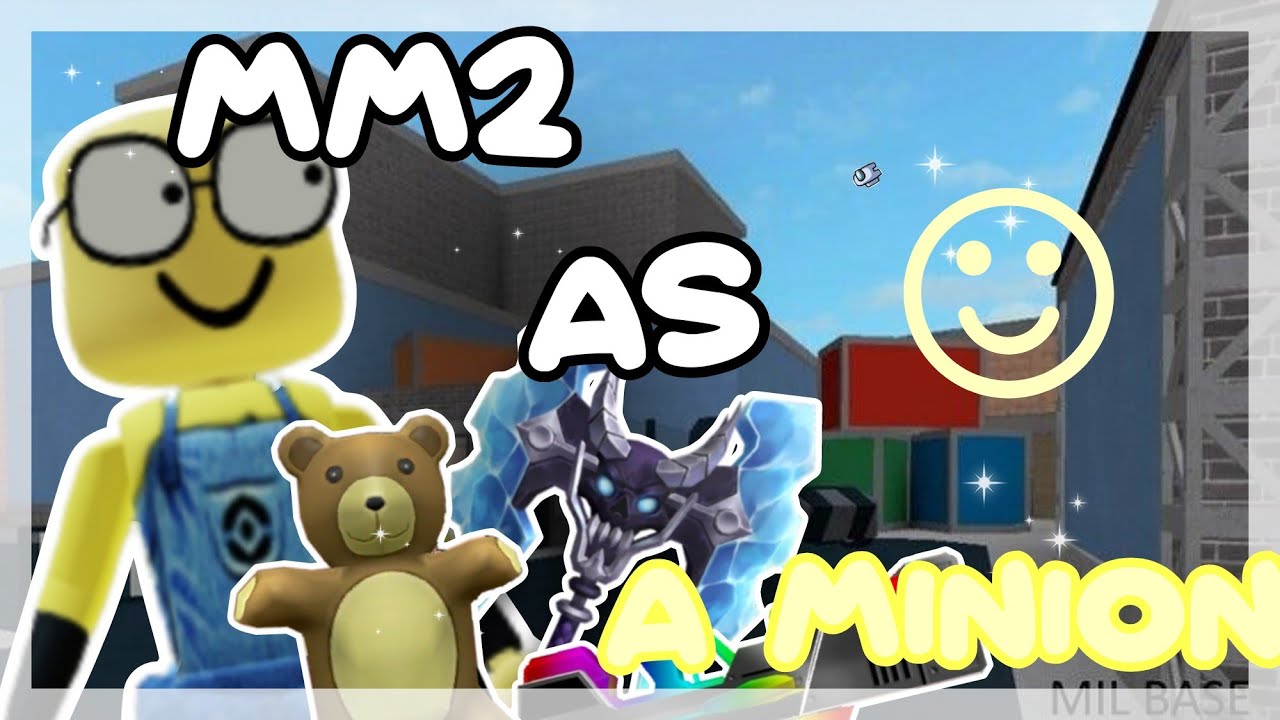 Playing MM2 As A Minion (Sherrif And Murder rounds) - YouTube