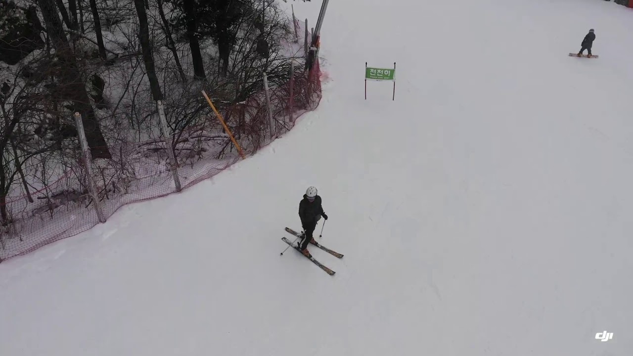 G ️E Muju #2 Deogyusan Ski Resort 🎿Korea 🇰🇷 Feb 2020 - YouTube