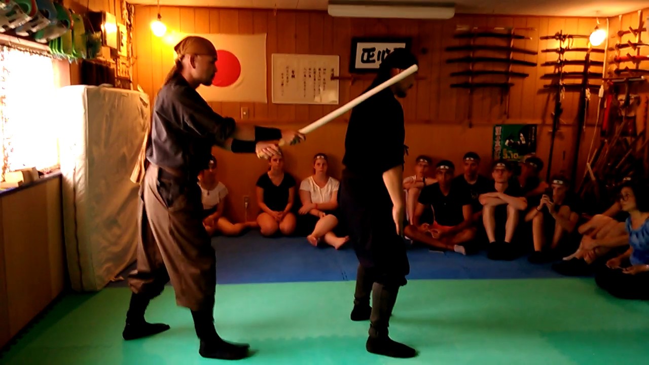 【忍術】察気術｜稽古｜Ninja【Ninjutsu Dojo】 - YouTube