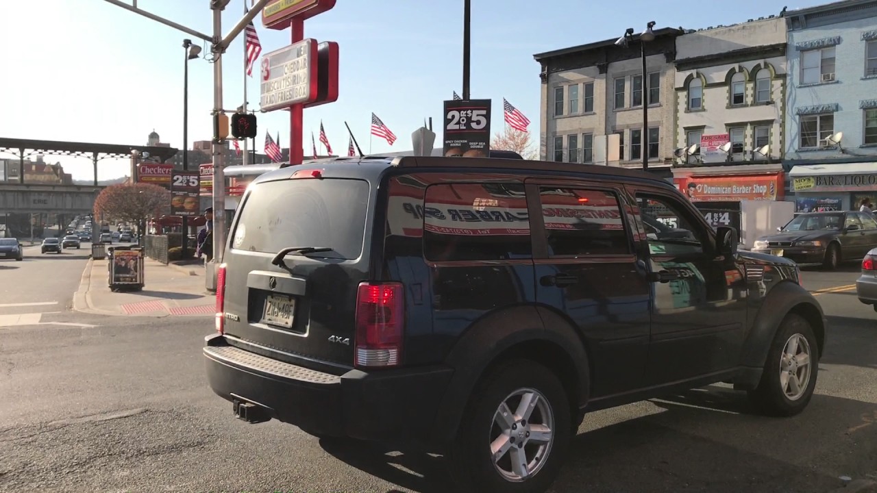PATERSON POLICE DEPARTMENT CRUISER RESPONDING ON STRAIGHT STREET IN ...