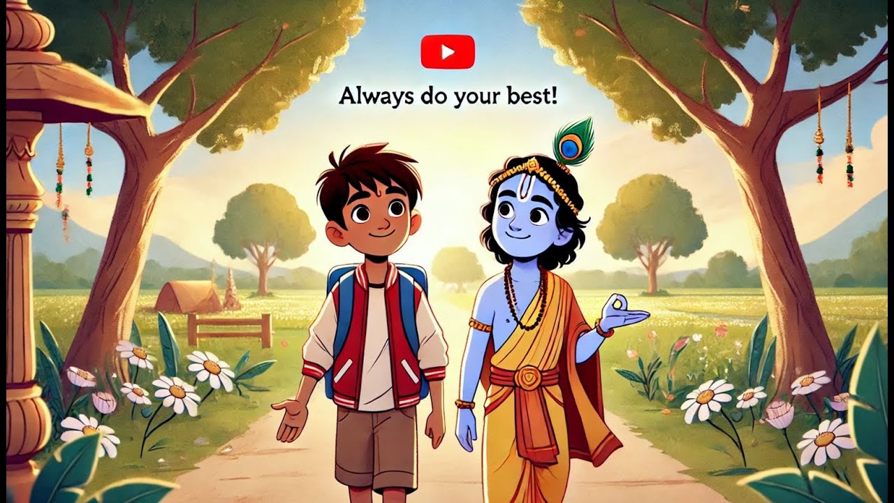 Krishna’s Lesson of the Day: Always Give Your Best! - YouTube