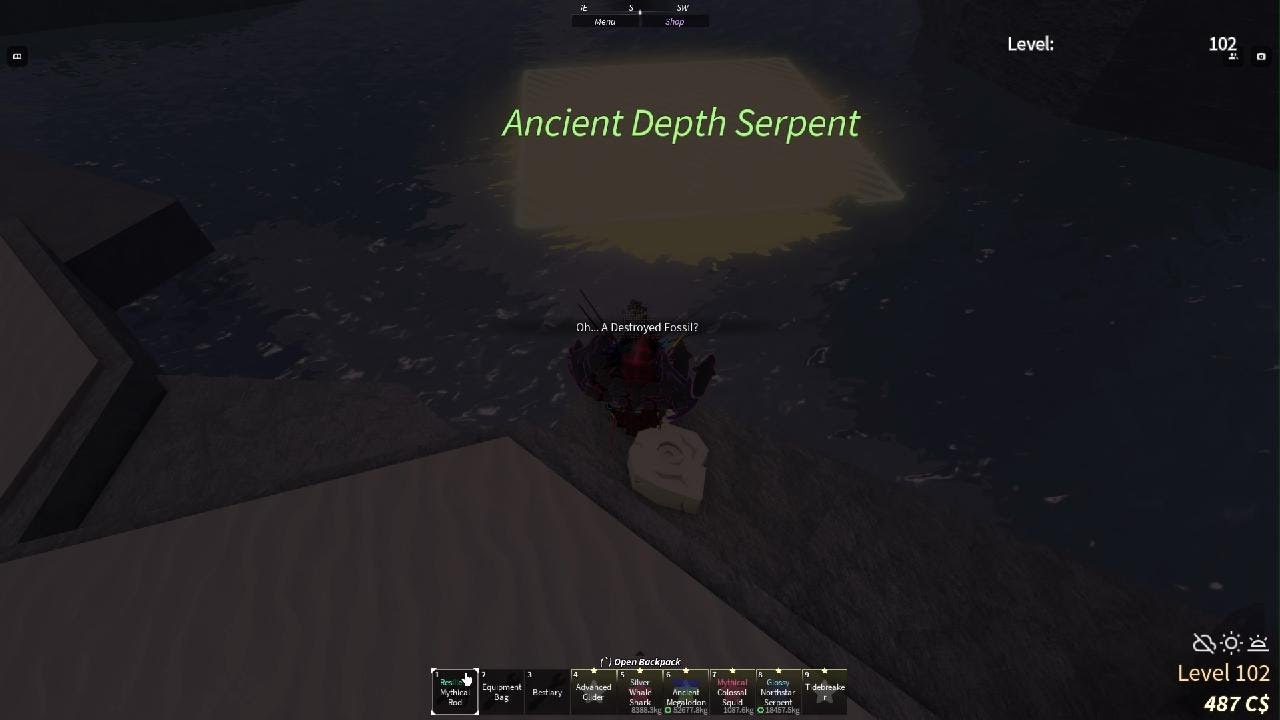 GETTING MY FIRST ANCIENT DEPTH SERPENT (Fish) - YouTube