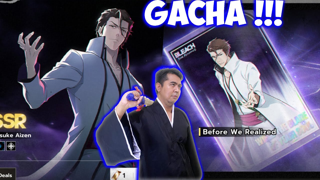 GG Parah 🔥🔥- All In Gacha Aizen + Weapon - BLEACH : Soul Resonance ...