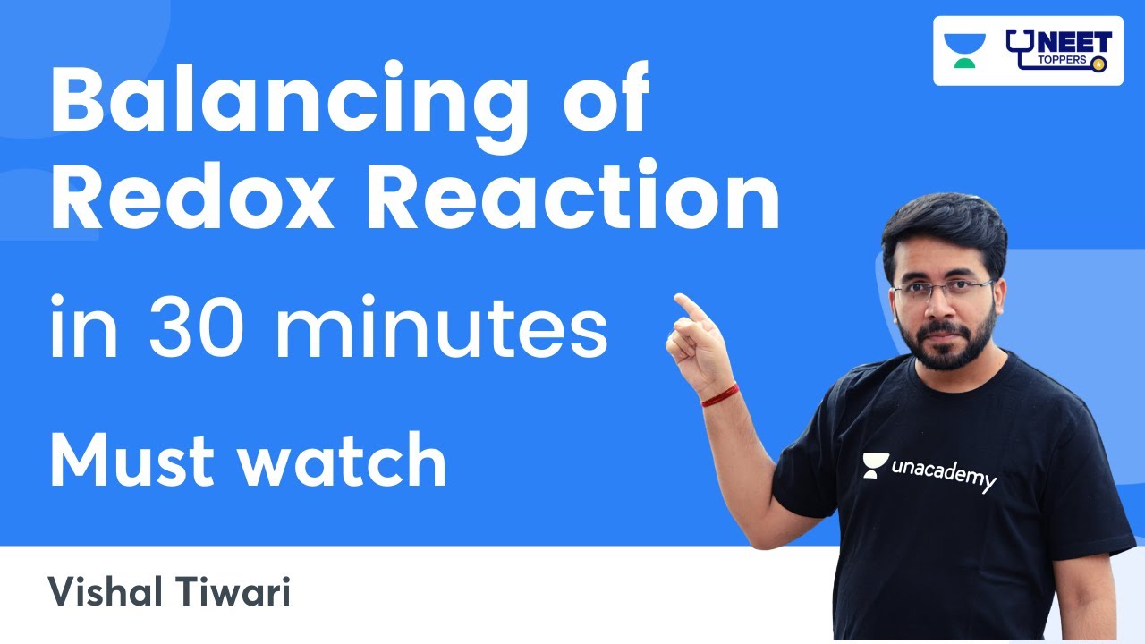Balancing of Redox Reaction in 30 minutes | Must watch - YouTube