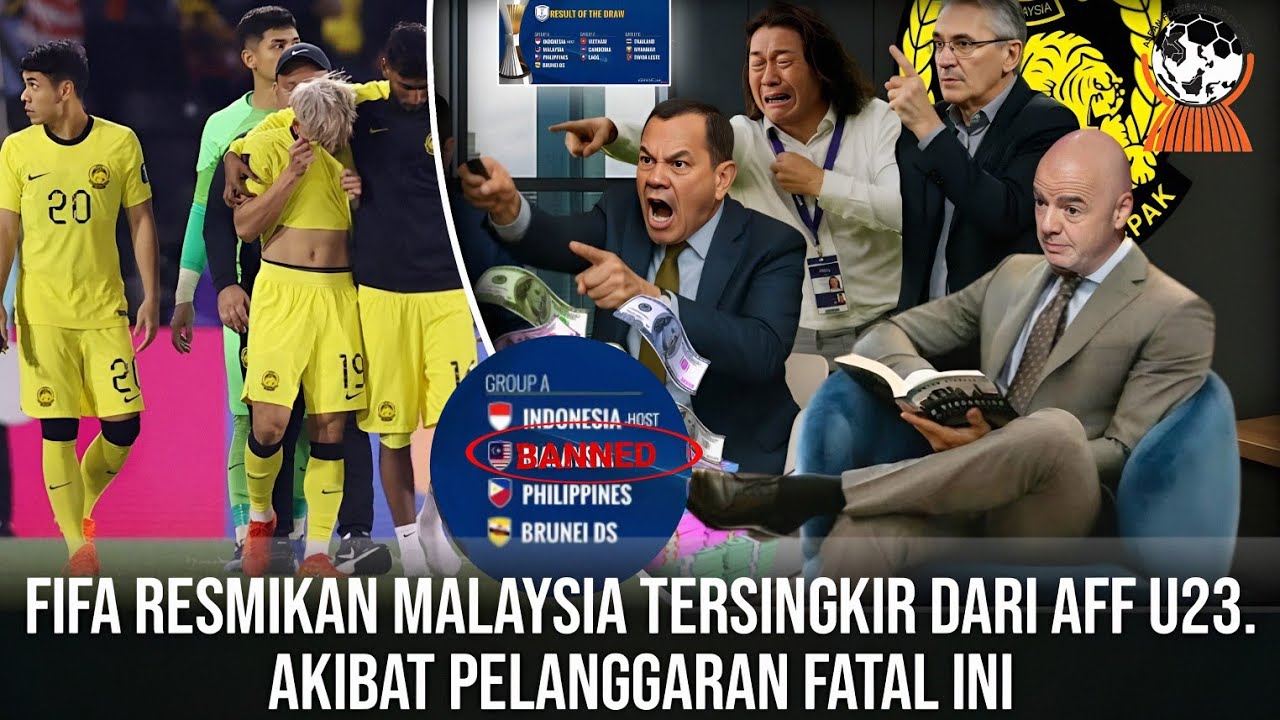 SANKSI FIFA! NATURALISASI ILEGAL BERAKHIR PETAKA, TIMNAS U23 MALAYSIA ...