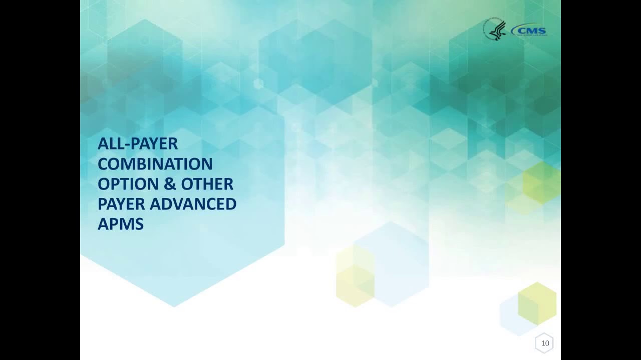 All-Payer Combination Option & Other Payer Advanced APMs - YouTube