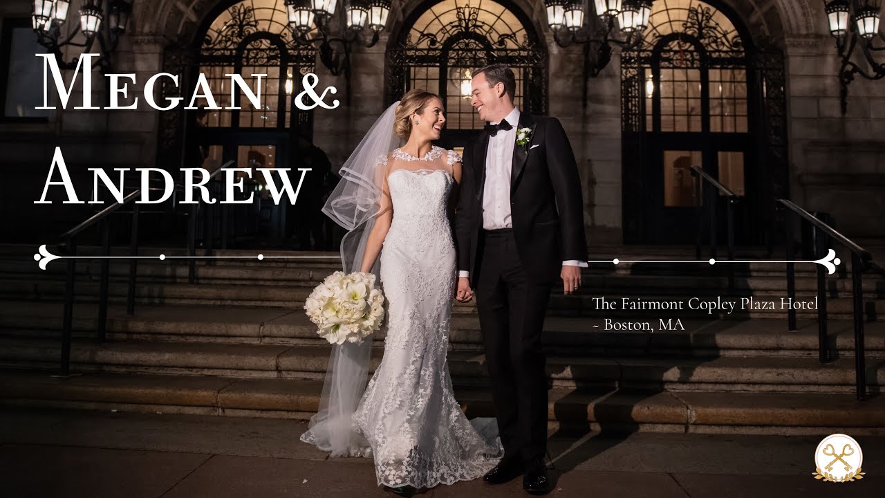 Megan + Andrew ~ Winter Wedding in Boston's Historic Fairmont Copley ...