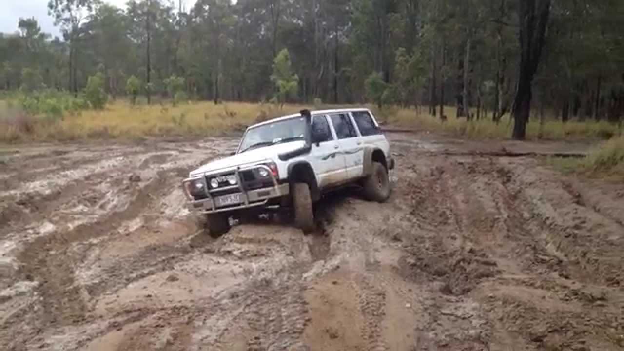 gq patrol mud bog logan pine forrest - YouTube
