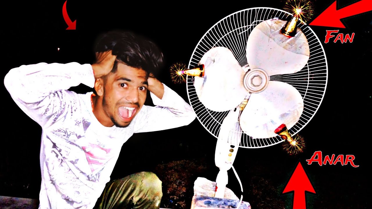 Anar On Table Fan - Top Awesome Diwali Experiment | MR.A2Z HACKER - YouTube
