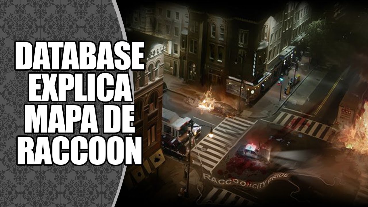 RESIDENT EVIL: Analisando o MAPA de RACCOON CITY! | DATABASE EXPLICA ...