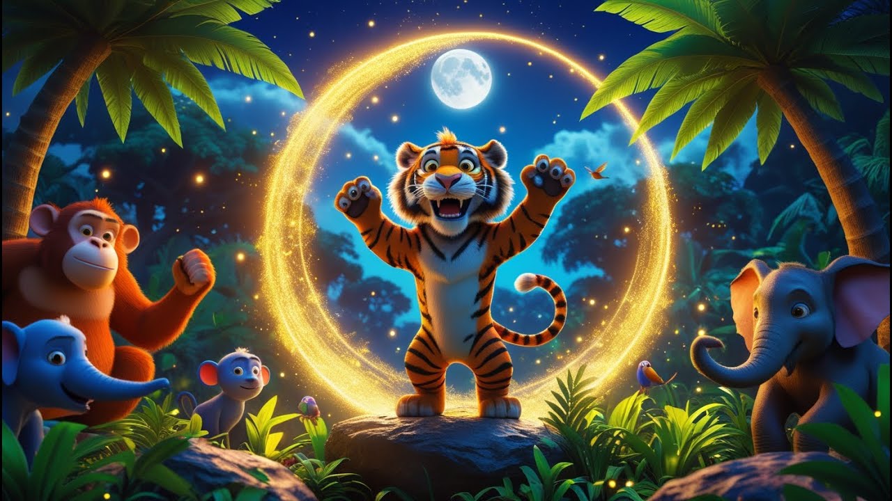 Timmy the Tiger’s Courageous Roar | Kids Song | Nursery Rhymes - YouTube