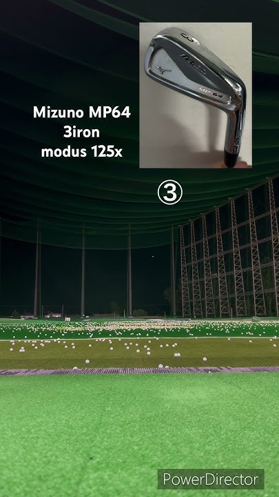 〈ASMR〉mizuno MP64 3iron modus system3 125X #shorts #golf #mizuno - YouTube